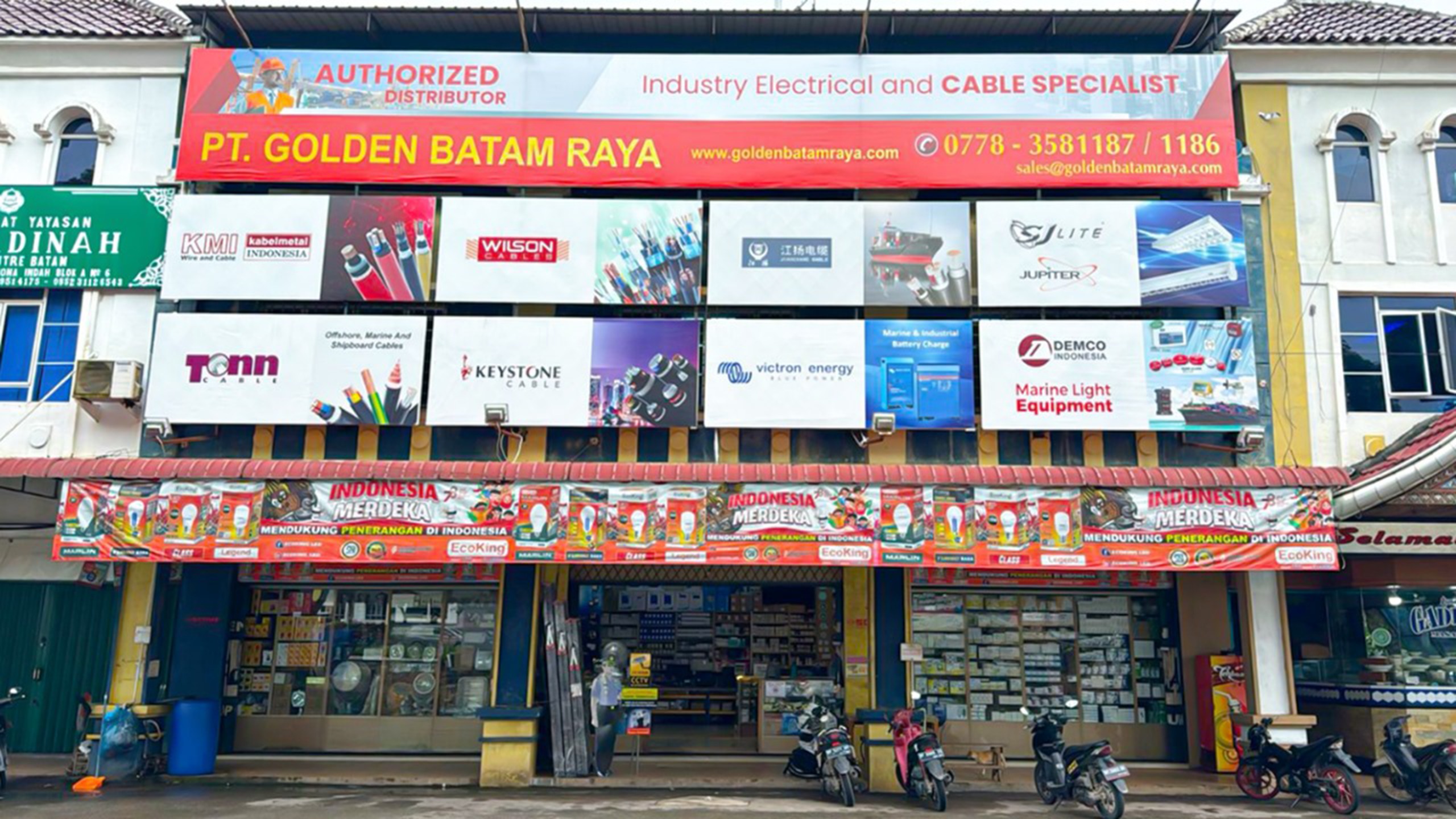 Hubungi Toko Elektrikal, Listrik, Lampu dan Kabel di Batam