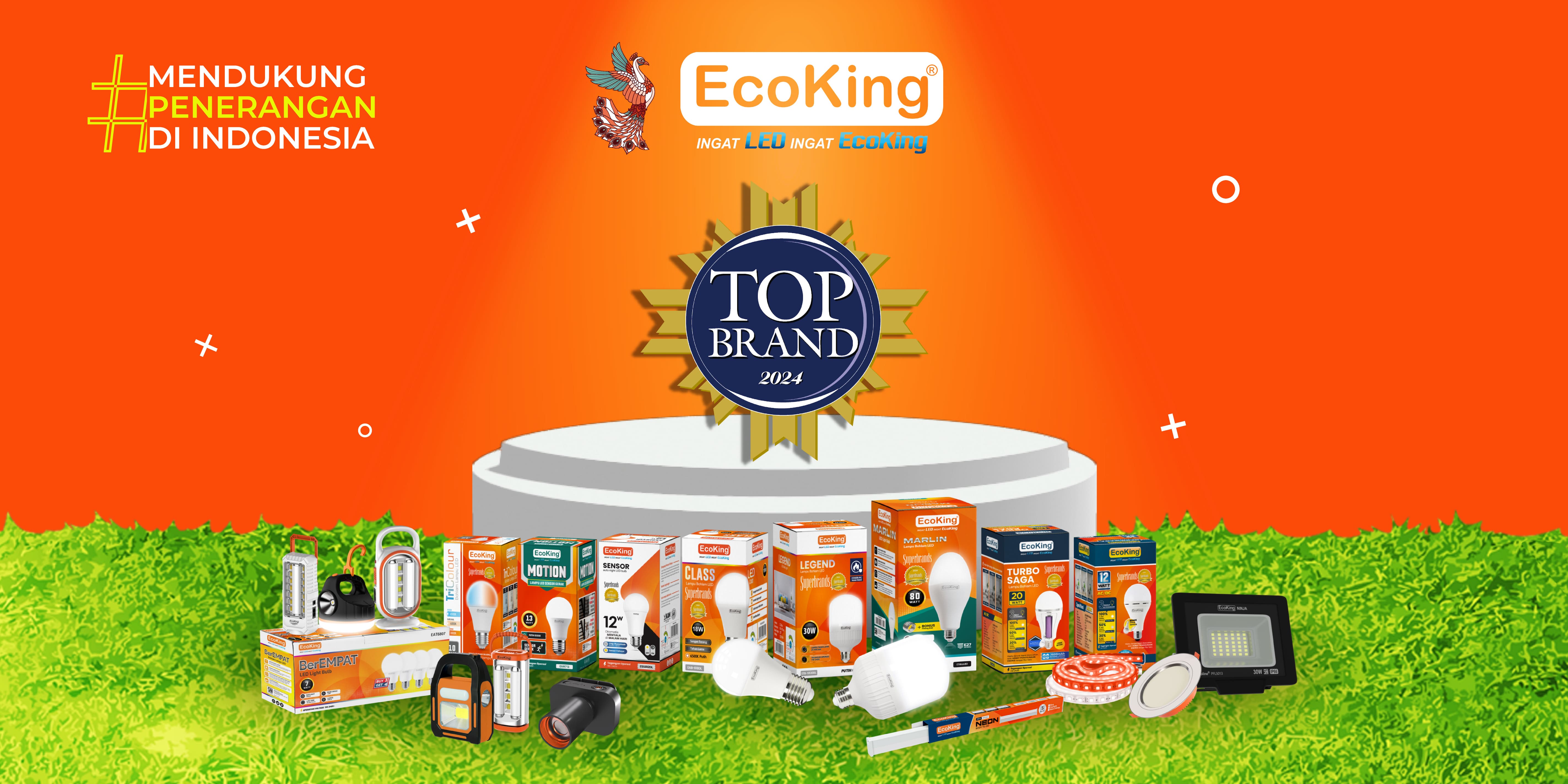 PT. Golden Batam Raya | Ecoking Mendapatkan Top Brand 2024